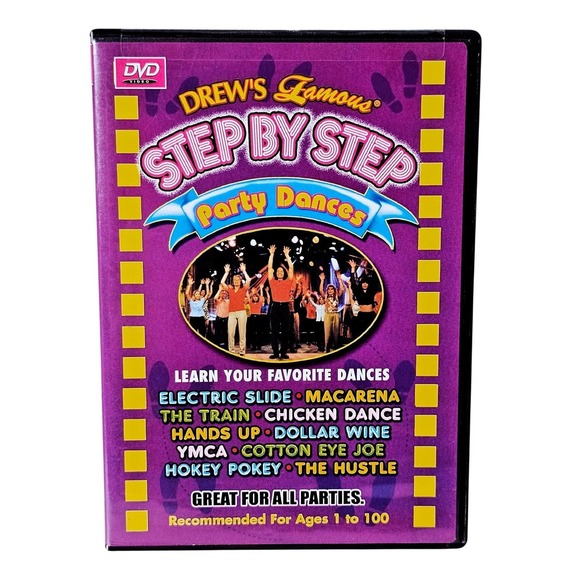 Drew's Famous | Media | Drews Famous Step By Step Party Dances Dvd ...